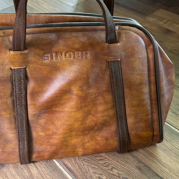 Singer | Bags | Singer Vintage Sewing Machine Travel Bag | Poshmark